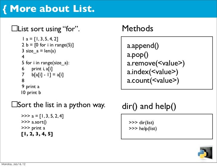 Python Introduction Python Introduction