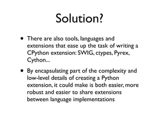 Four Python Pains | PPT