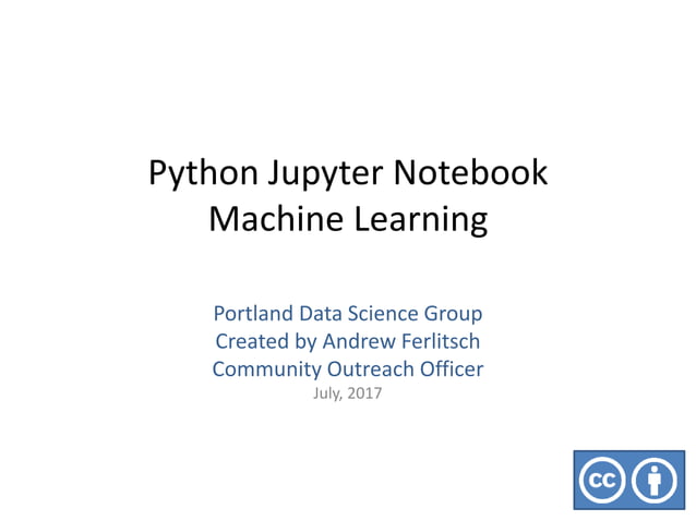 Python Installing And Using Python And Jupyter Notepad Ppt