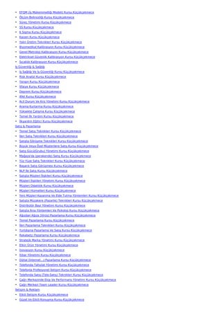 Python kursu-kucukcekmece | PDF