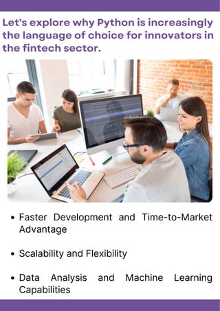 Why Python is the Language of Choice for Fintech App Development | PDF