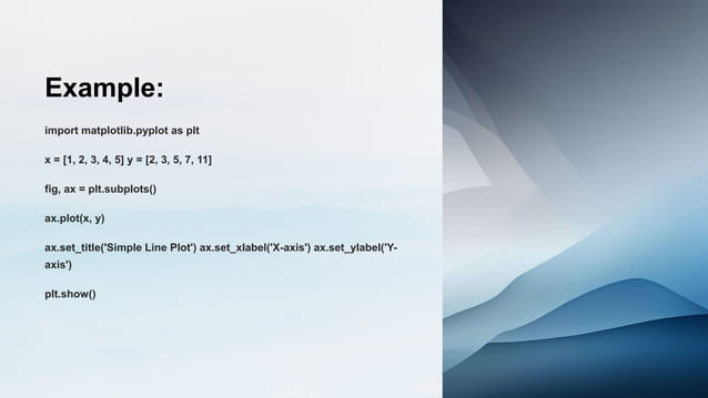 Python Librariesnumpypandasmatplotlibpptx 0113