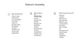 Python masterclass , what is python why it is important | PPTX ...