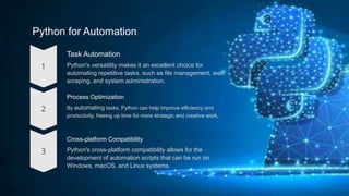 Python masterclass , what is python why it is important | PPTX ...