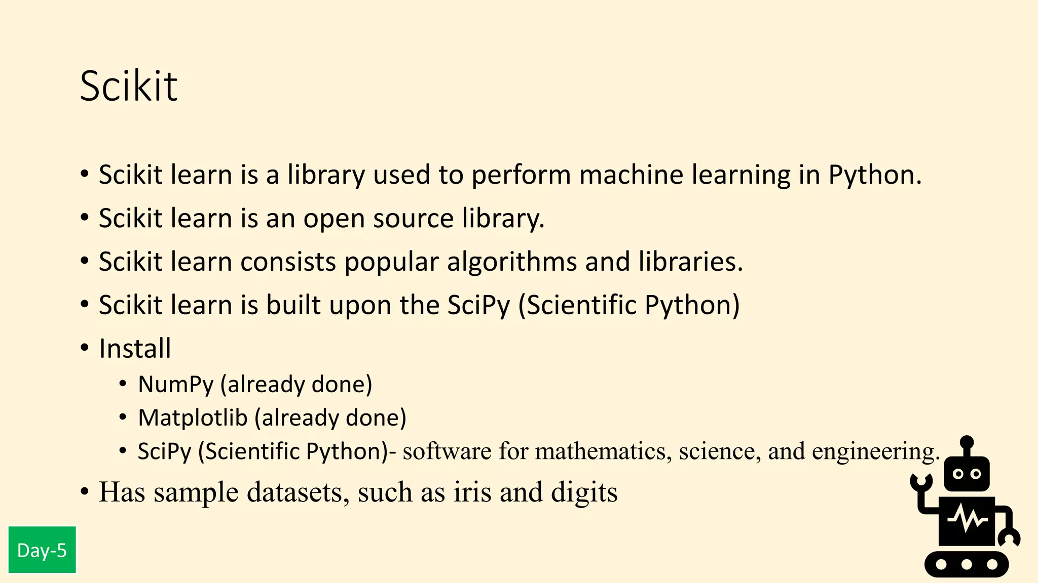 Machine Learning - Classification | PPT