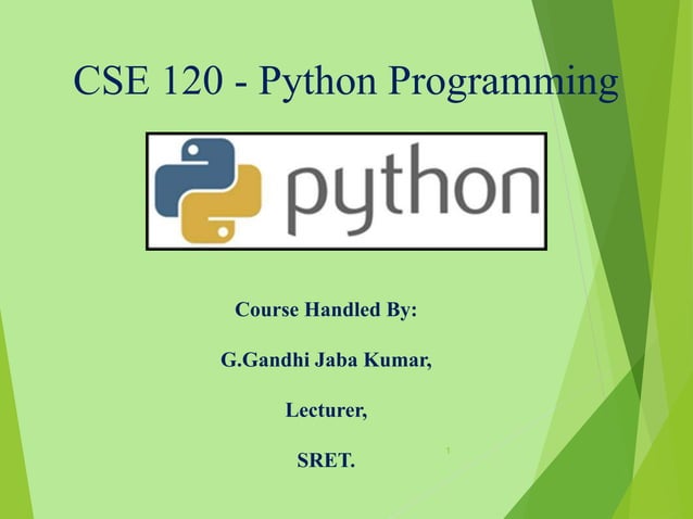 Python - Module 1.ppt