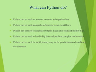 Python - Module 1.ppt