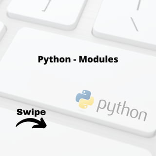 Python modules | PDF