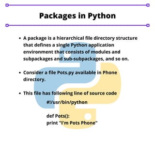 Python modules | PDF