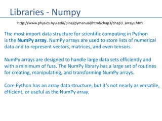 Matplotlib adalah pustaka plotting 2D Python yang menghasilkan gambar berkualitas publikasi ...