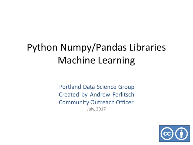 Python Numpyandpandas 170922144956 1pptx