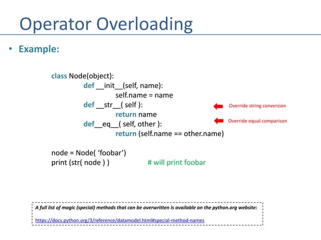 Python - OOP Programming | PPTX | Programming Languages | Computing