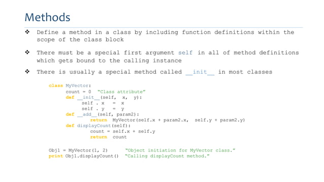 Python – Object Oriented Programming | PPT | Free Download