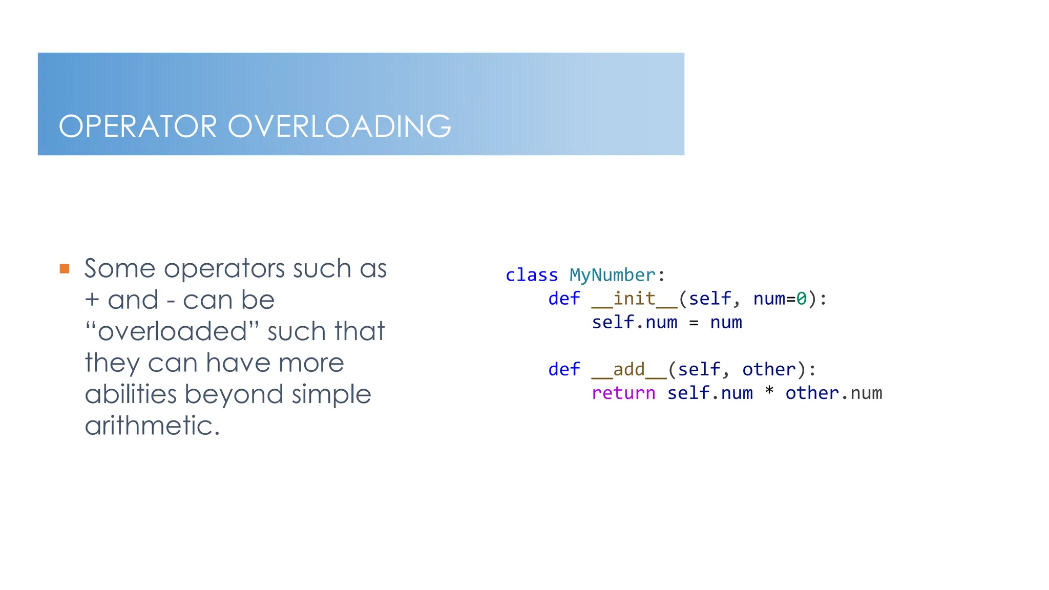Object Oriented Programming In Python Ppt