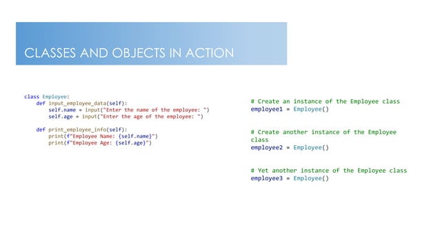 Object Oriented Programming In Python Ppt