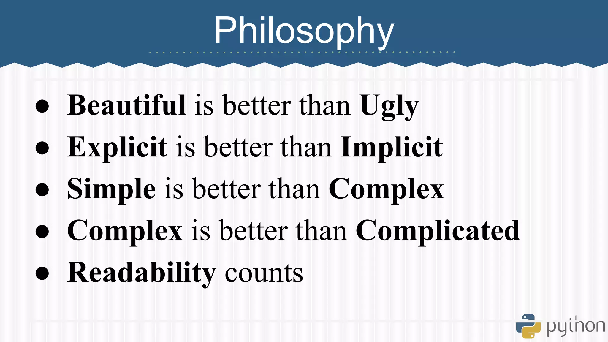 Python overview | PPT