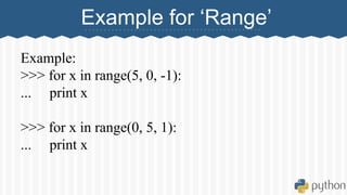 Python Overview | Ppt