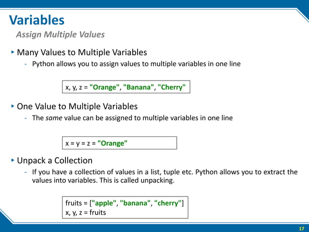 The python fundamental introduction part 1 | PPT