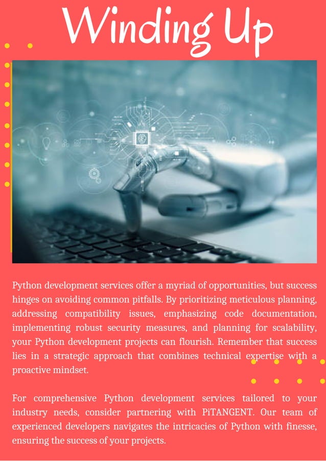 Python Pitfalls: Mistakes to Steer Clear of in Development Services | PDF | Programming ...