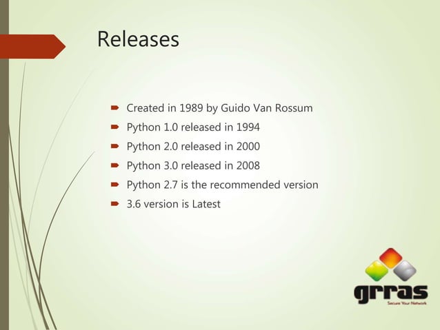 Python Programming Ppt Ppt Programming Languages Computing 