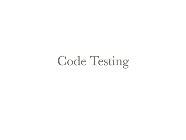 Python Code Quality And Production Monitoring Ppt