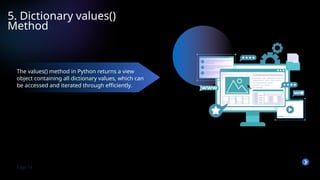 Python Dictionary concept -R.Chinthamani .pptx