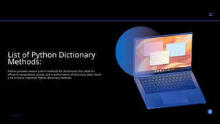 Python Dictionary concept -R.Chinthamani .pptx