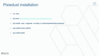 data science toolkit 101: set up Python, Spark, & Jupyter | PPTX