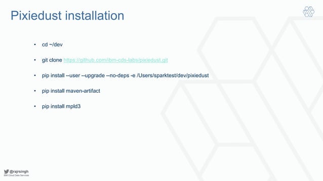 data science toolkit 101: set up Python, Spark, & Jupyter | PPTX