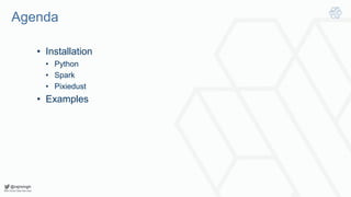 data science toolkit 101: set up Python, Spark, & Jupyter | PPTX