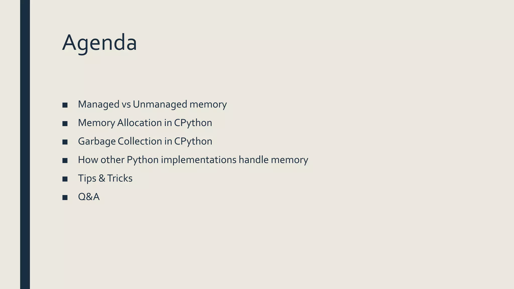 Python: Thanks for the memories | PPT | Free Download