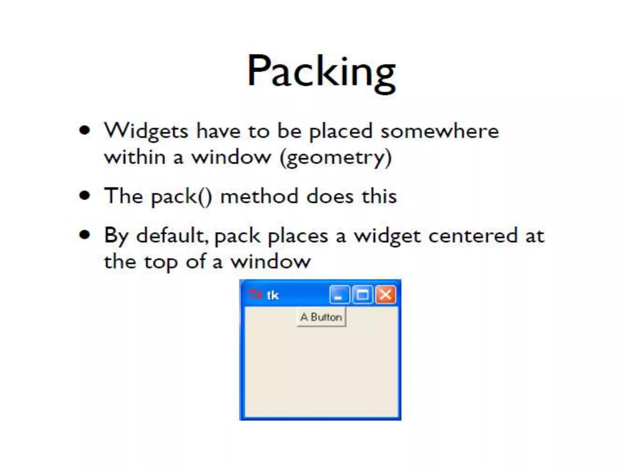 PYTHON - TKINTER - GUI - PART 1.ppt PYTHON - TKINTER - GUI - PART 1.ppt