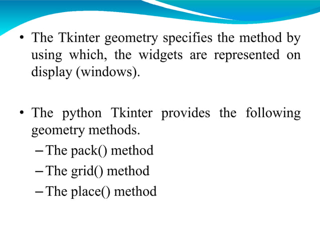PYTHON - TKINTER - GUI - PART 1.ppt