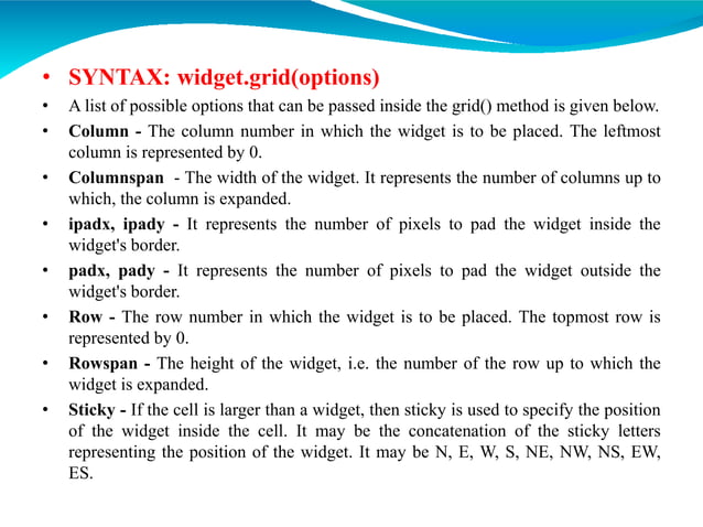 PYTHON - TKINTER - GUI - PART 1.ppt