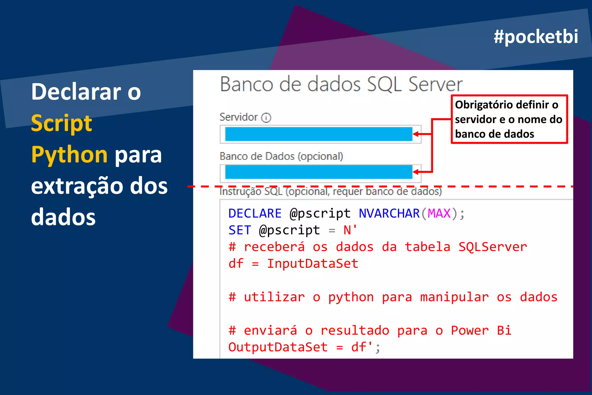 Python no Power BI pelo SQL Server? | PPT