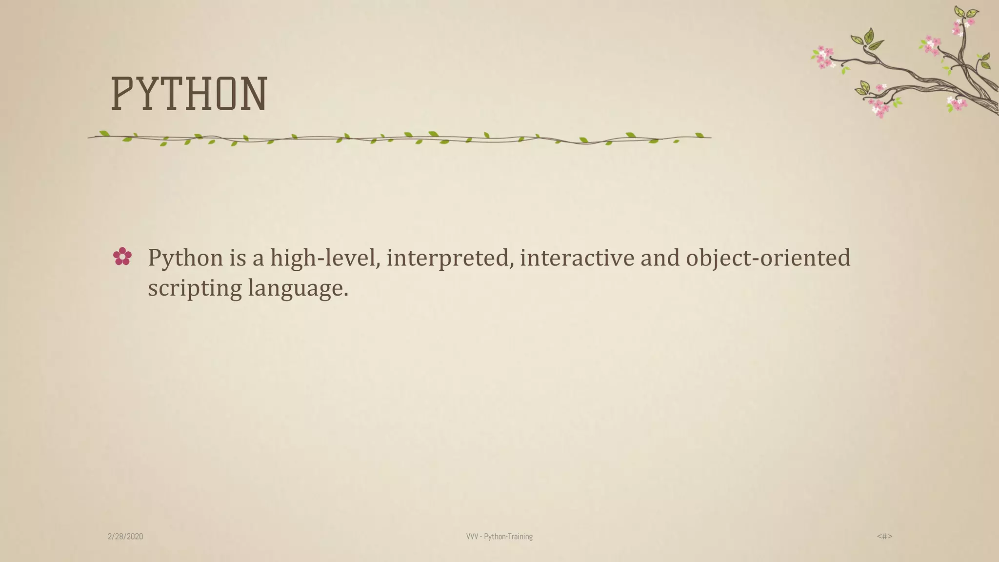 Python training | PDF | Programming Languages | Computing