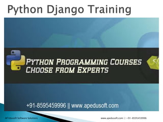 Best Python Django training in Gurgaon | PPT