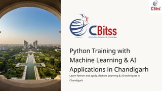 Python-Training-with-Machine-Learning-and-AI-Applications-in-Chandigarh ...