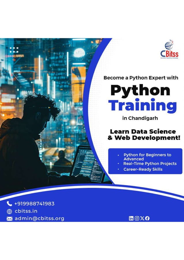 Python Training in Chandigarh | CBITSS Programming Course | PDF