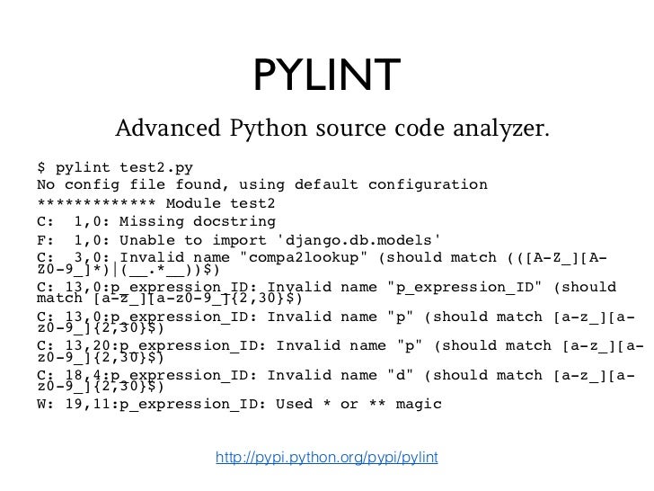 Interview Claudiu Popa Using Pylint For Python Static Analysis 