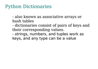 Python tutorial | PDF | Programming Languages | Computing