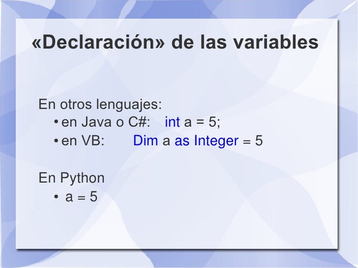 Python Variables1