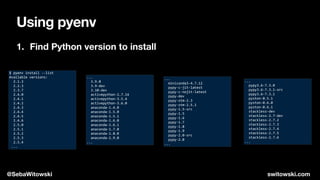 Python Versions and Dependencies Made Easy | PDF
