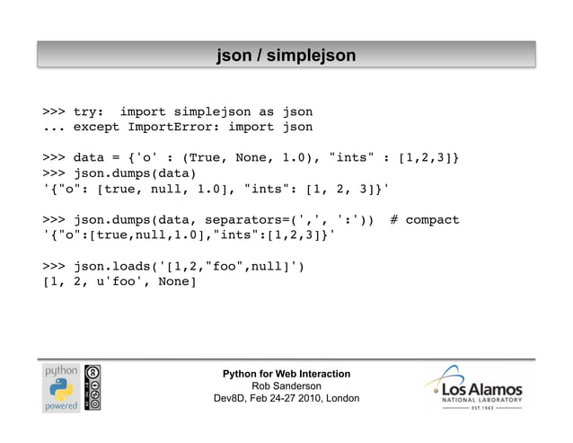 Python Web Interaction | PDF