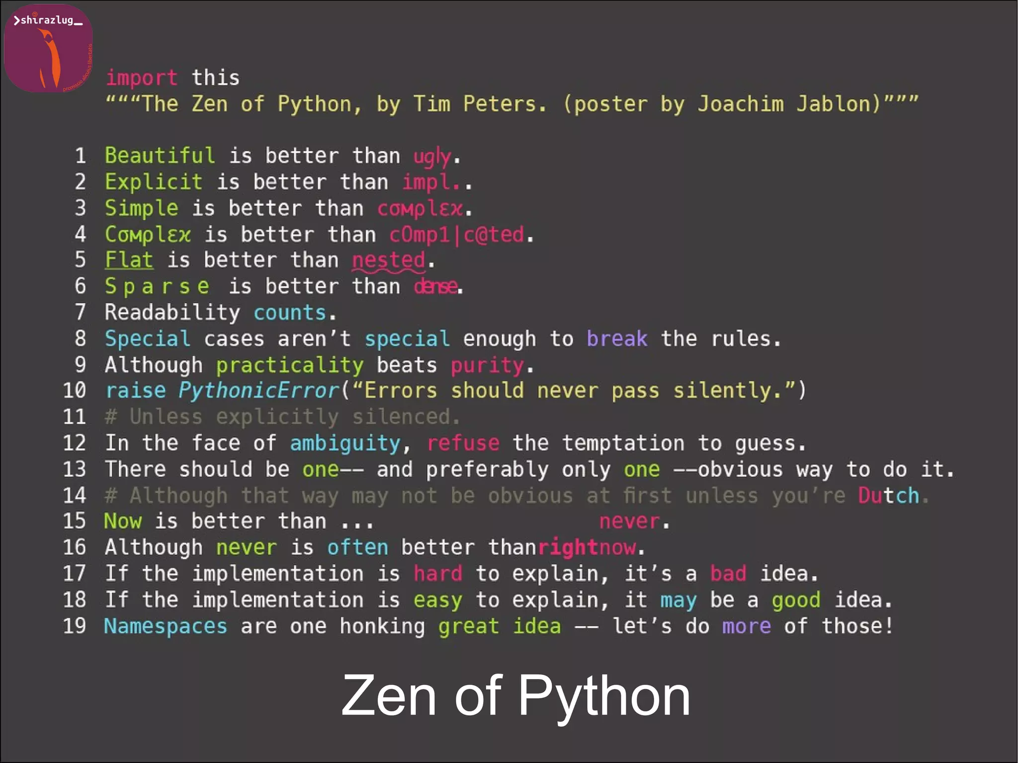 Python workshop | PDF