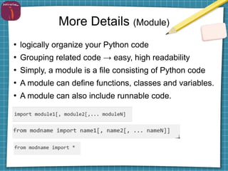 Python workshop | PPT