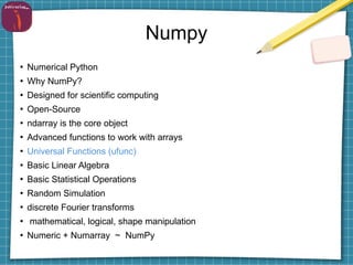 Python workshop | PPT