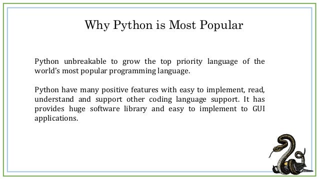 Python: World's Most Growing Language in 2018