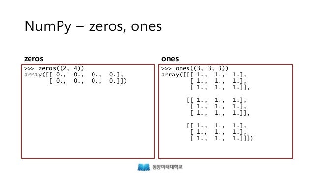 How To Create Numpy Array With Zeros Pythoneo