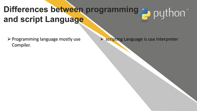 Introduction to python | PPTX